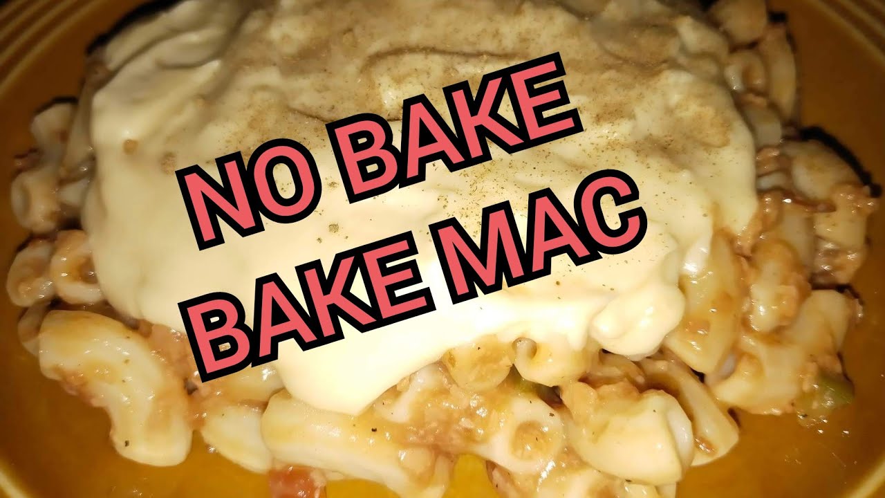 No Bake, Bake Mac #recipe #bakemac || Siony's Cooking Vlog - YouTube