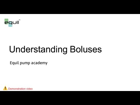 Equil Insulin pump Academy— Part.5- Understanding Boluses - YouTube
