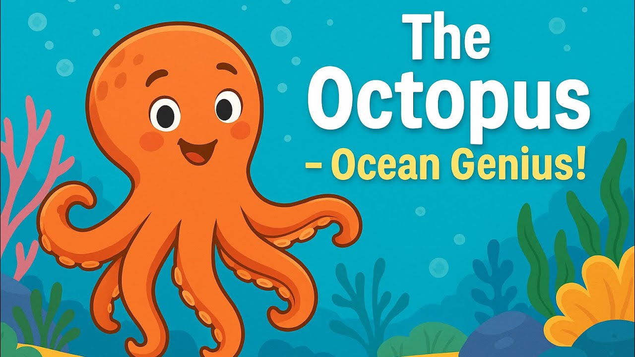 Fun facts about Octopuses for Kids #forkids #forlearning # ...