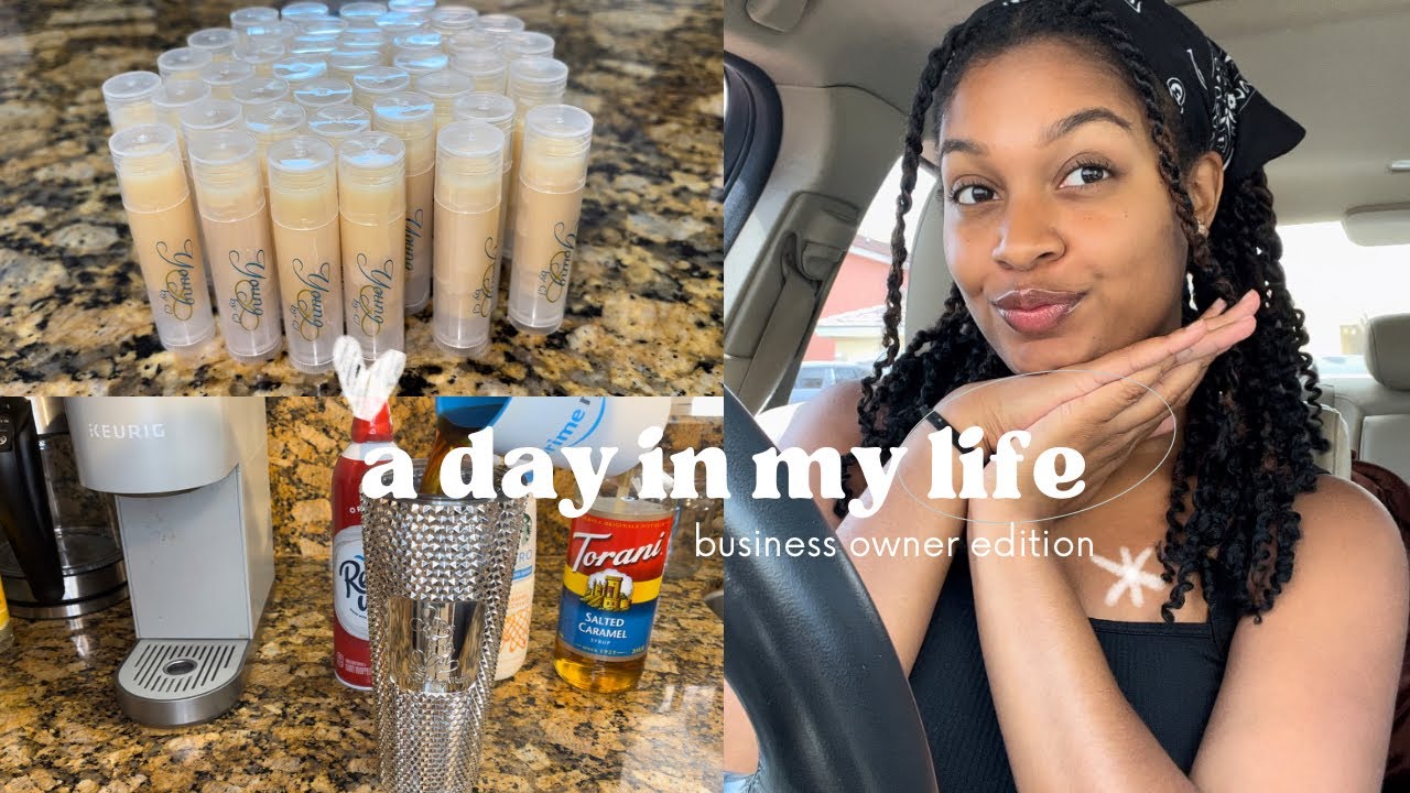 A DAY IN A LIFE | BUSINESS OWNER EDITION - YouTube