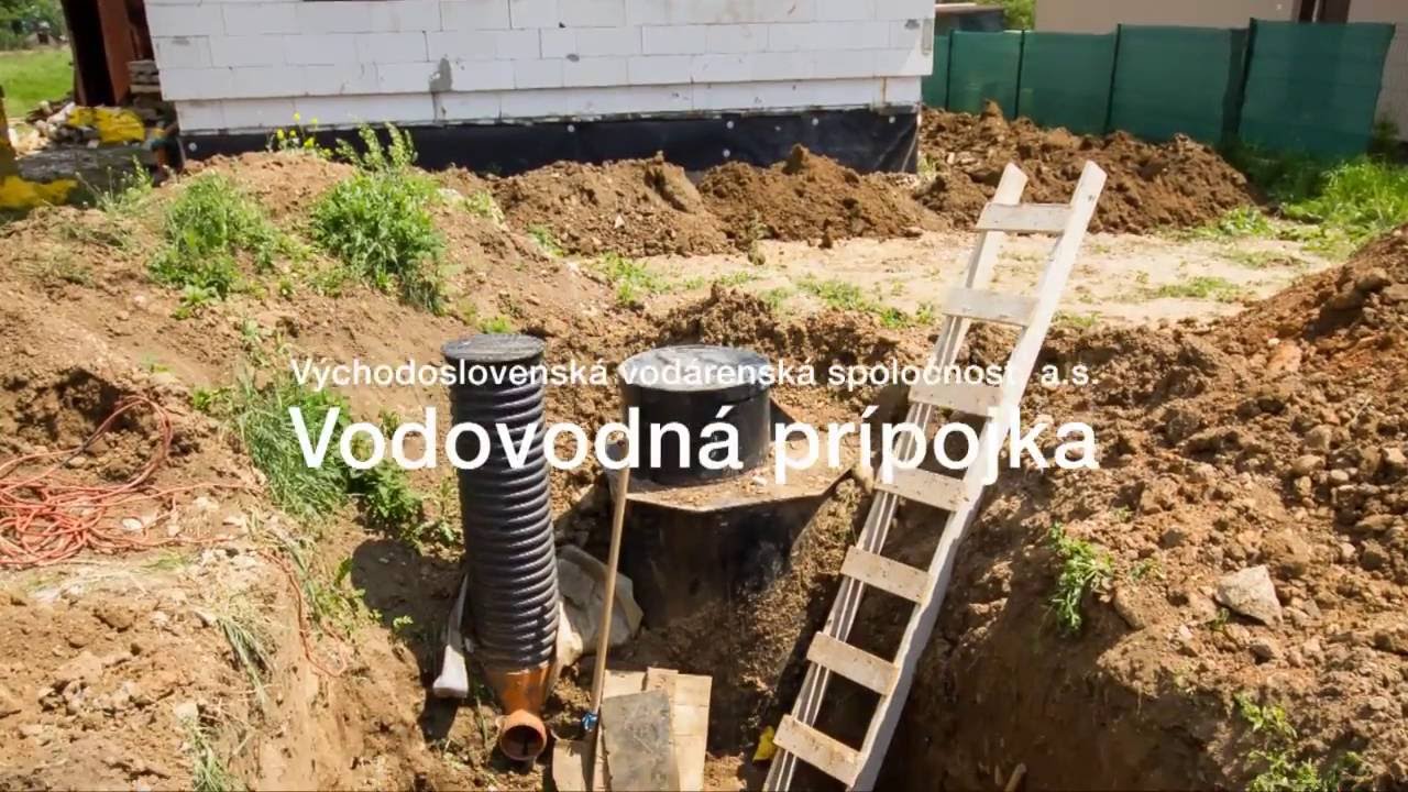 Vodovodná prípojka - YouTube