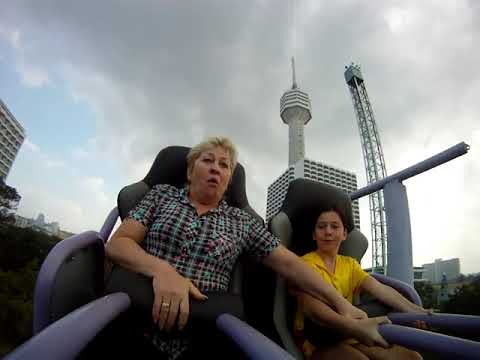 Rus anne ve kızının roller coaster macerası