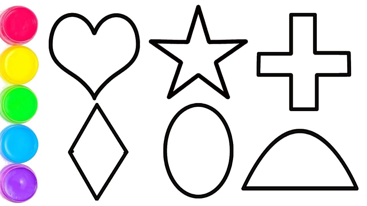 It's Time to Open Up About How Do you Teach 2D shapes| Shapes drawing ...