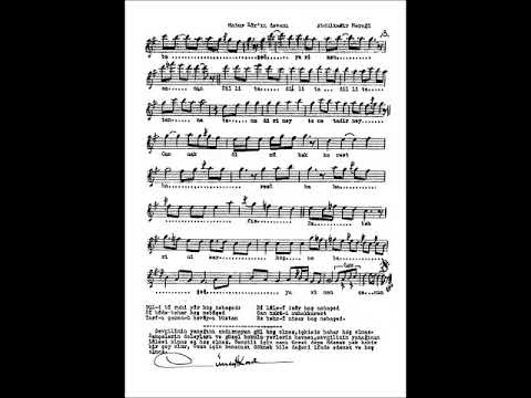 Mâhur Kâr/ Meral Uğurlu/ Bestekâr: Abdülkadir Merâgî