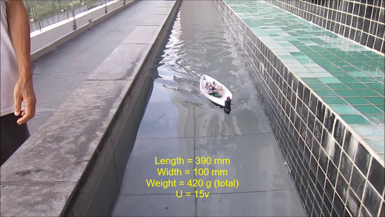 EmDrive & AwDrive - Experiment in Water 31. Good hydrodynamic shape ...