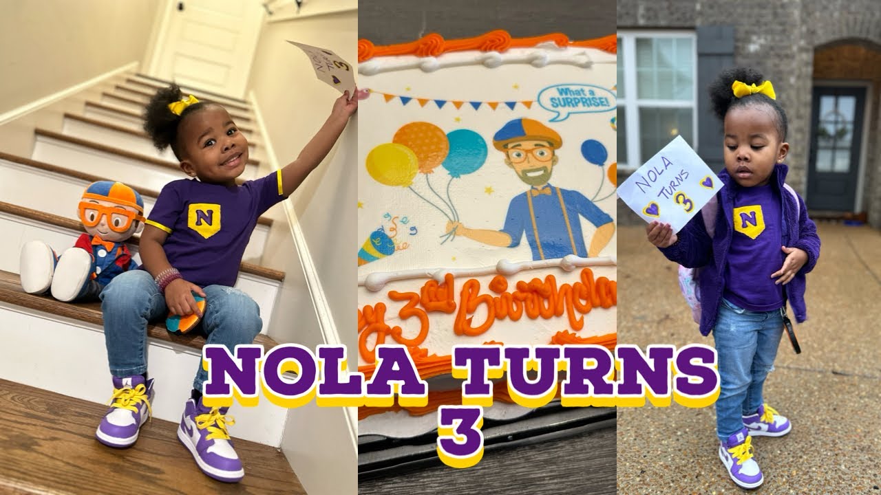 Nola Turns 3 - YouTube