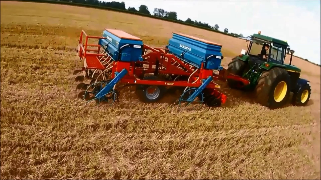 T-Drill Contour Semi-porté (SP) - Semis direct - YouTube