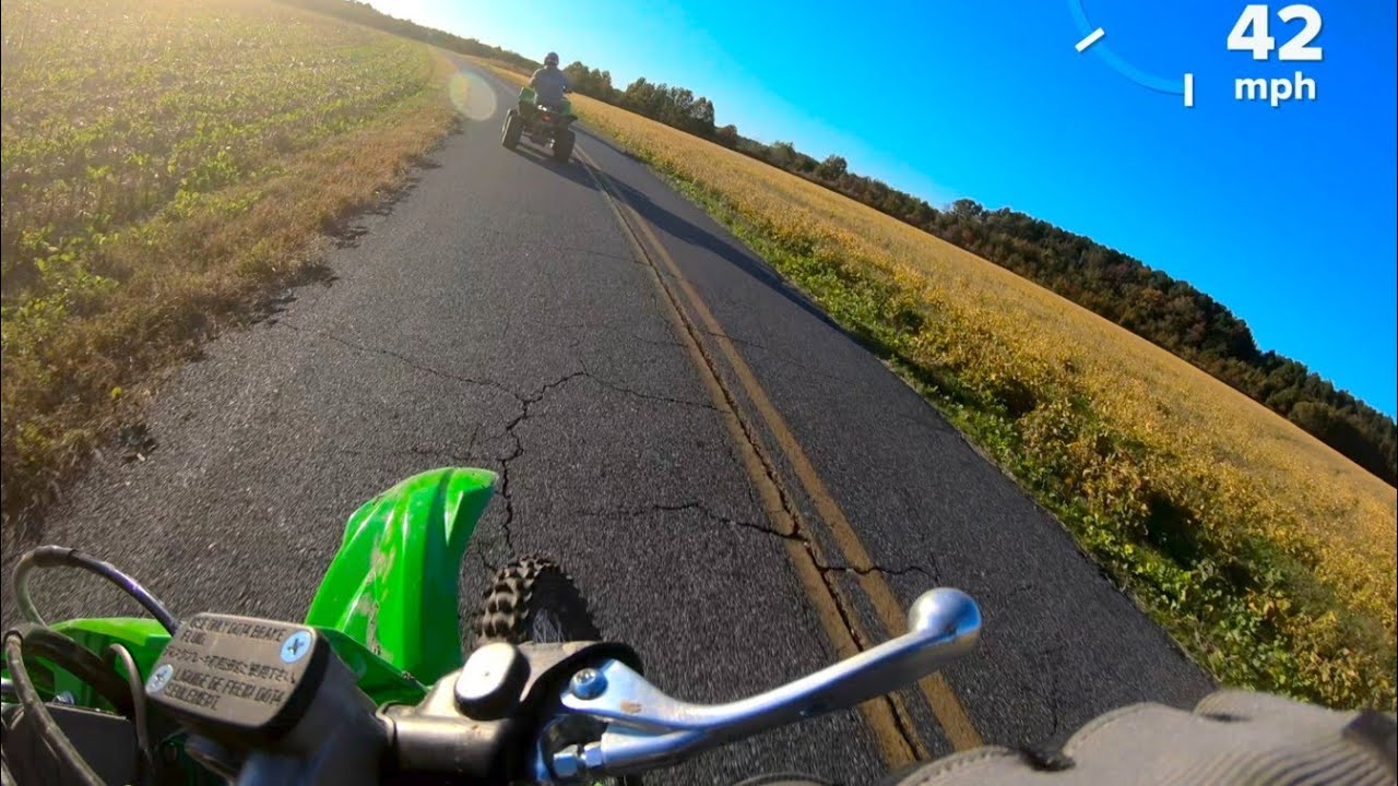 2023 Kawasaki kx450F Hits Top Speed !! - YouTube