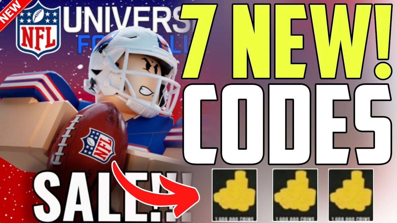 ⚠️New Update⚠️NFL UNIVERSE FOOTBALL CODES - ROBLOX NFL UNIVERSE ...