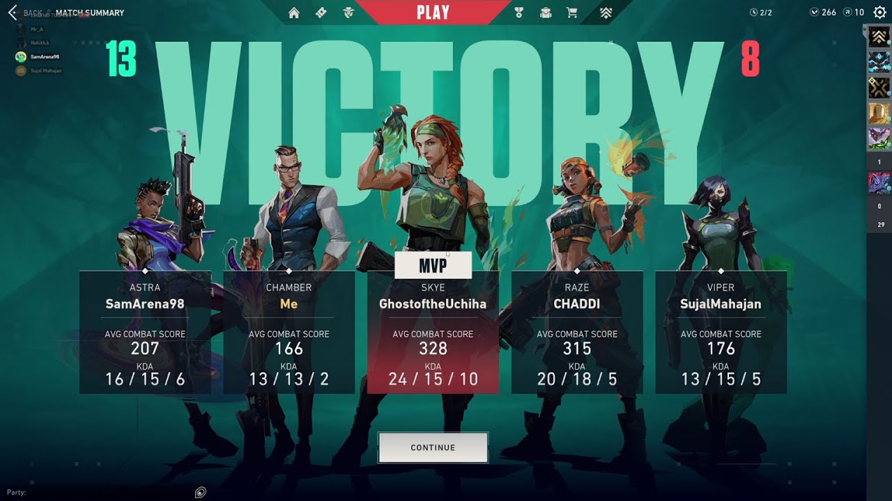 Valorant premier open beta 3rd & 4th win | #TEAM_NotLoud#QUIET - YouTube