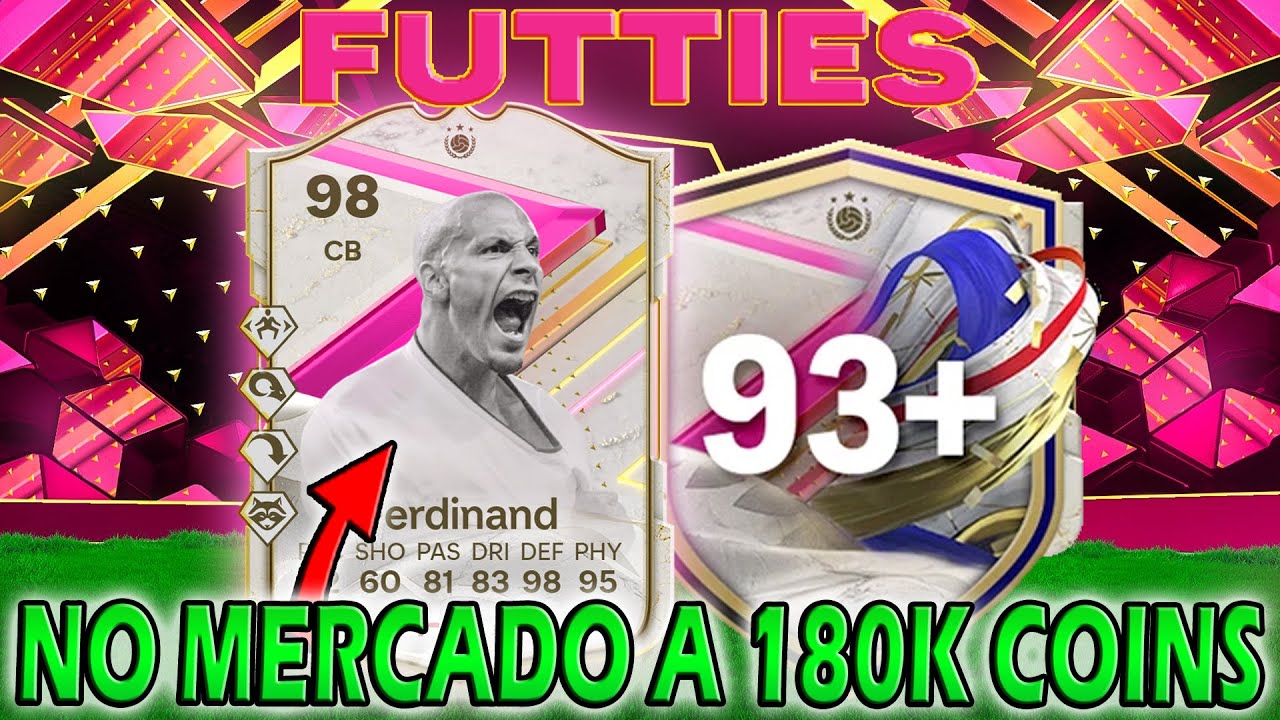 FUTTIES FERDINAND 98 SBC a 400K COINS & ÍCONES 93+ PLAYER PICK | EAFC ...