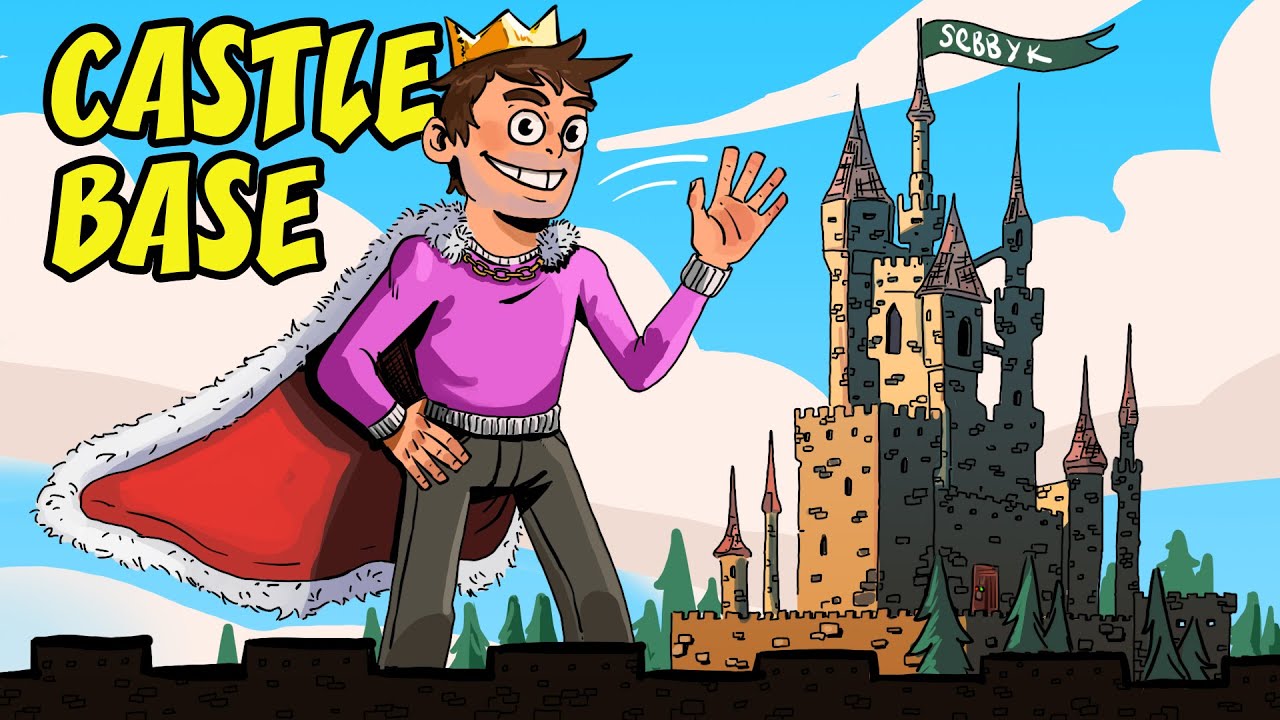 Taking on SCUMMY ZERG from my CASTLE BASE (Rust Movie) - YouTube