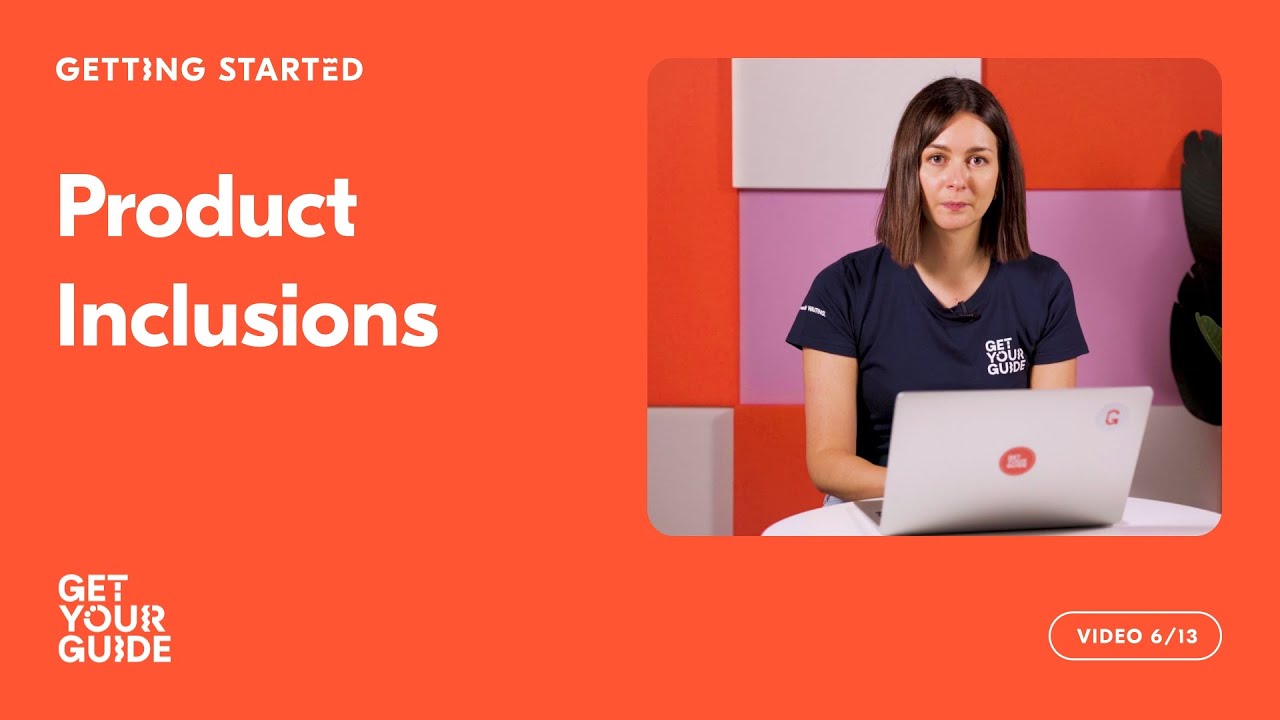 Adding Your Product Inclusions | Getting Started on GetYourGuide - YouTube