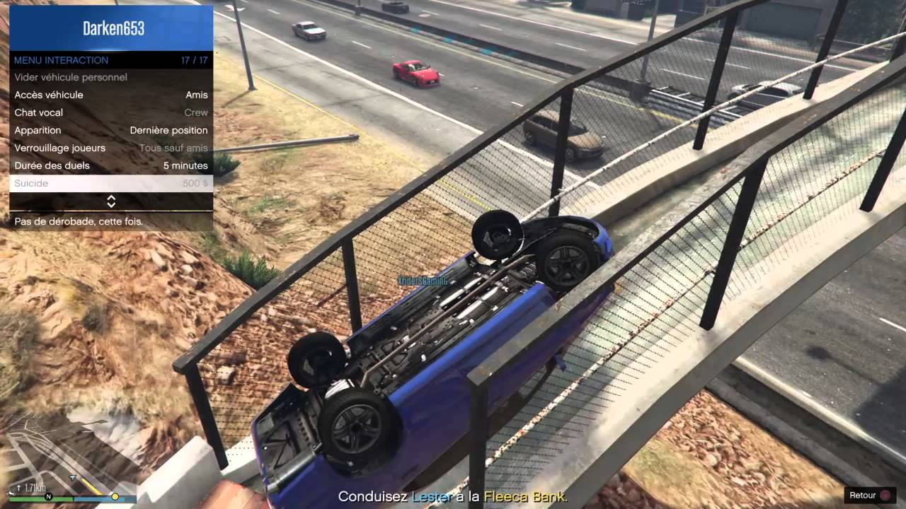 Grand Theft Auto V Lester Over - YouTube