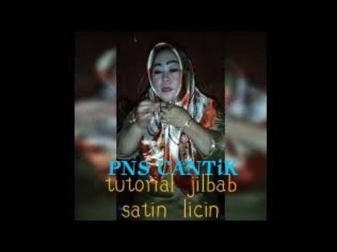 Tutorial tudung satin licin untuk PNS cantik ( mudah dan simple )💘💘💘
