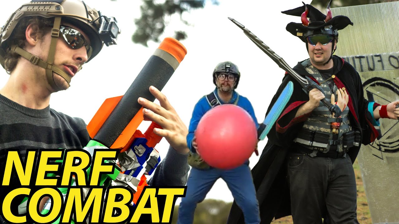 "Full Donkey Kong" | NERF Combat - YouTube