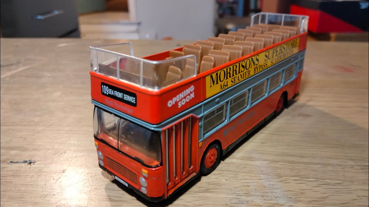 Model bus review; EFE Open-top Bristol VR #bus - YouTube