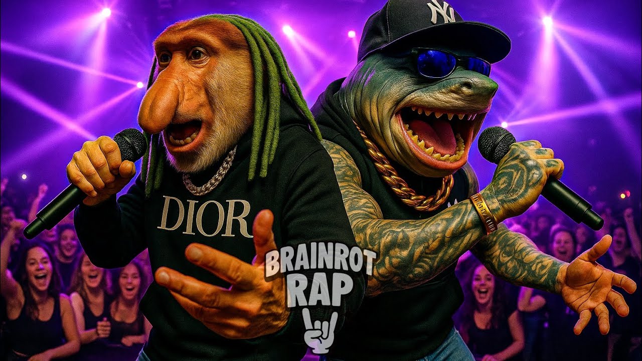 BRAINROT RAP CONCERT P2 [Official Music Video] - YouTube