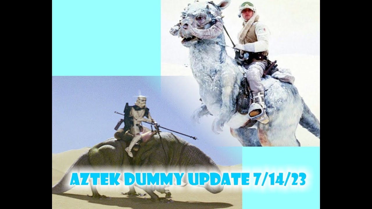 Aztek Dummy Update -7/14/23 - Stannarts Dewback & Taun Taun - Part 2 ...