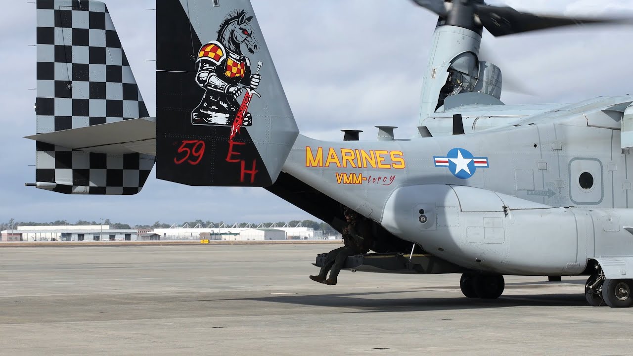 The Black Knights of (VMM) 264 Take Flight after Unit's Reactivation ...