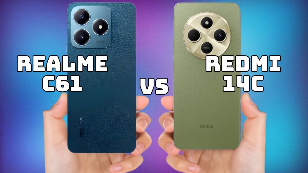 Realme C61 vs Xiaomi Redmi 14C - YouTube