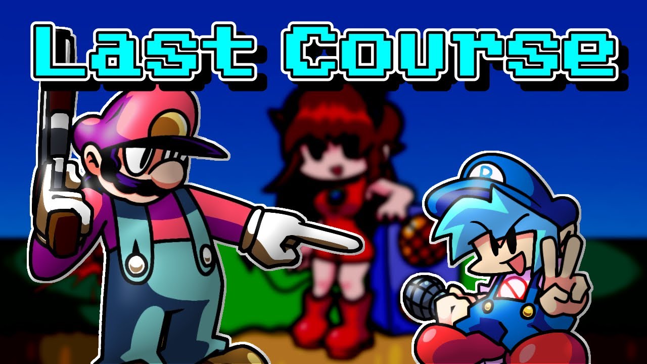 Last Course but Rampage Mario sings it 【FNF cover】 - YouTube