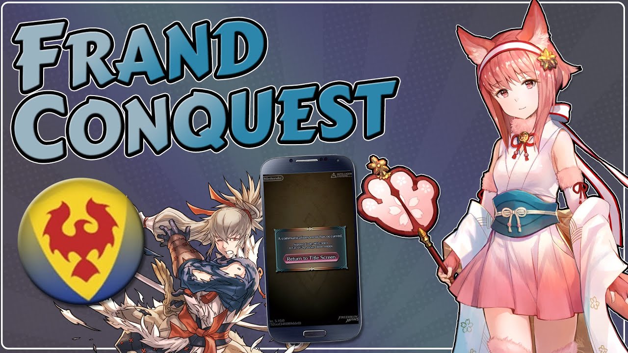 Frand Conquest, except the FEH servers are down (Oct. 2021) - YouTube