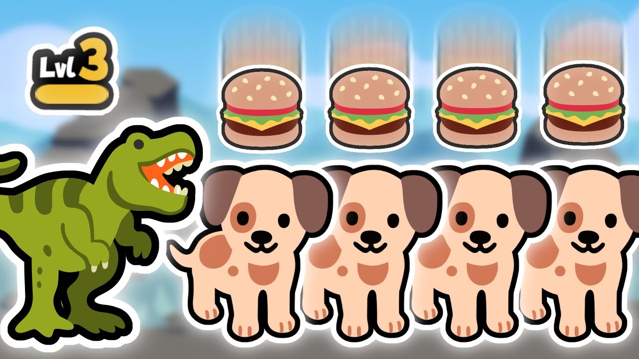 A Proud T-Rex Teaches Her Pups How to Scale in Super Auto Pets - YouTube