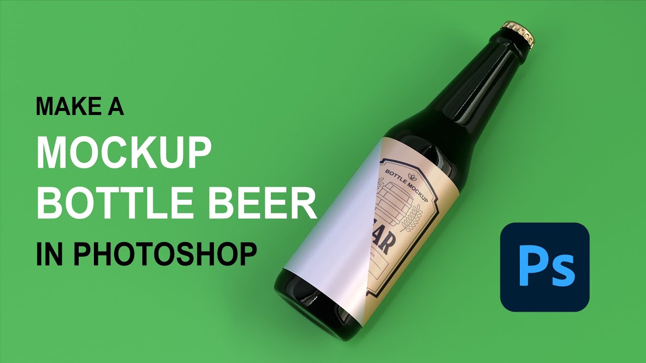 how to make a bottle mockup in photoshop|mockup photoshop tutorial ...