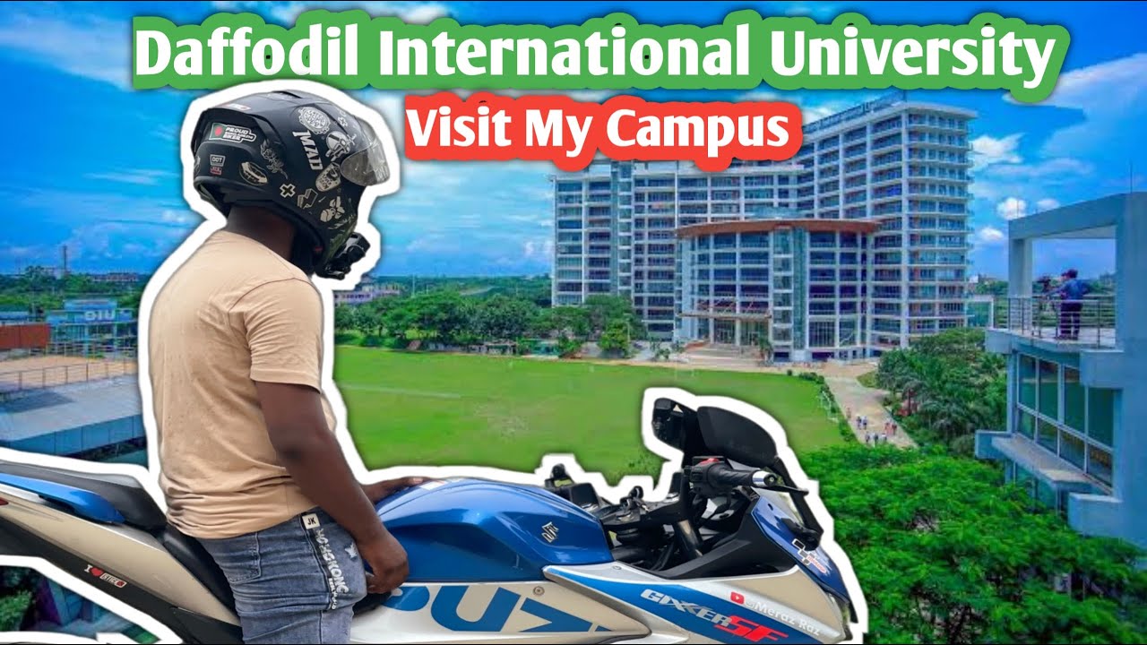আমি কোথায় পড়ি !! ॥ Daffodil International University ॥ Campus Tour ...
