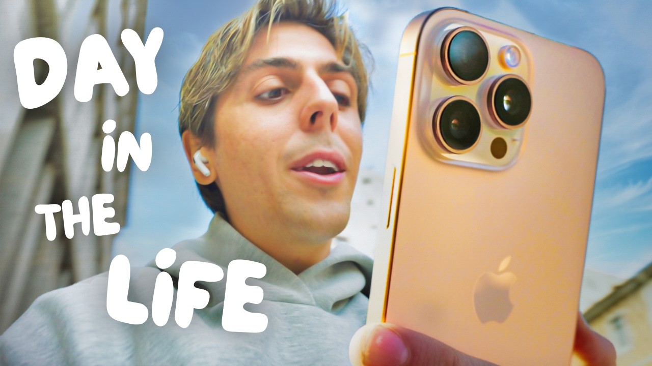 Day In The Life with iPhone 16 Pro Max - (Camera Control, Apple ...