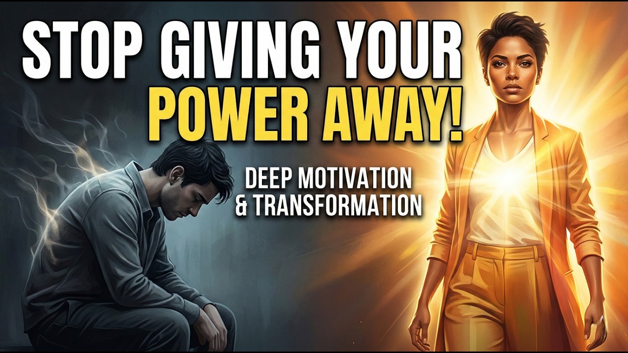 Why Do You Keep Giving Your Power Away? | Deep Motivation ...