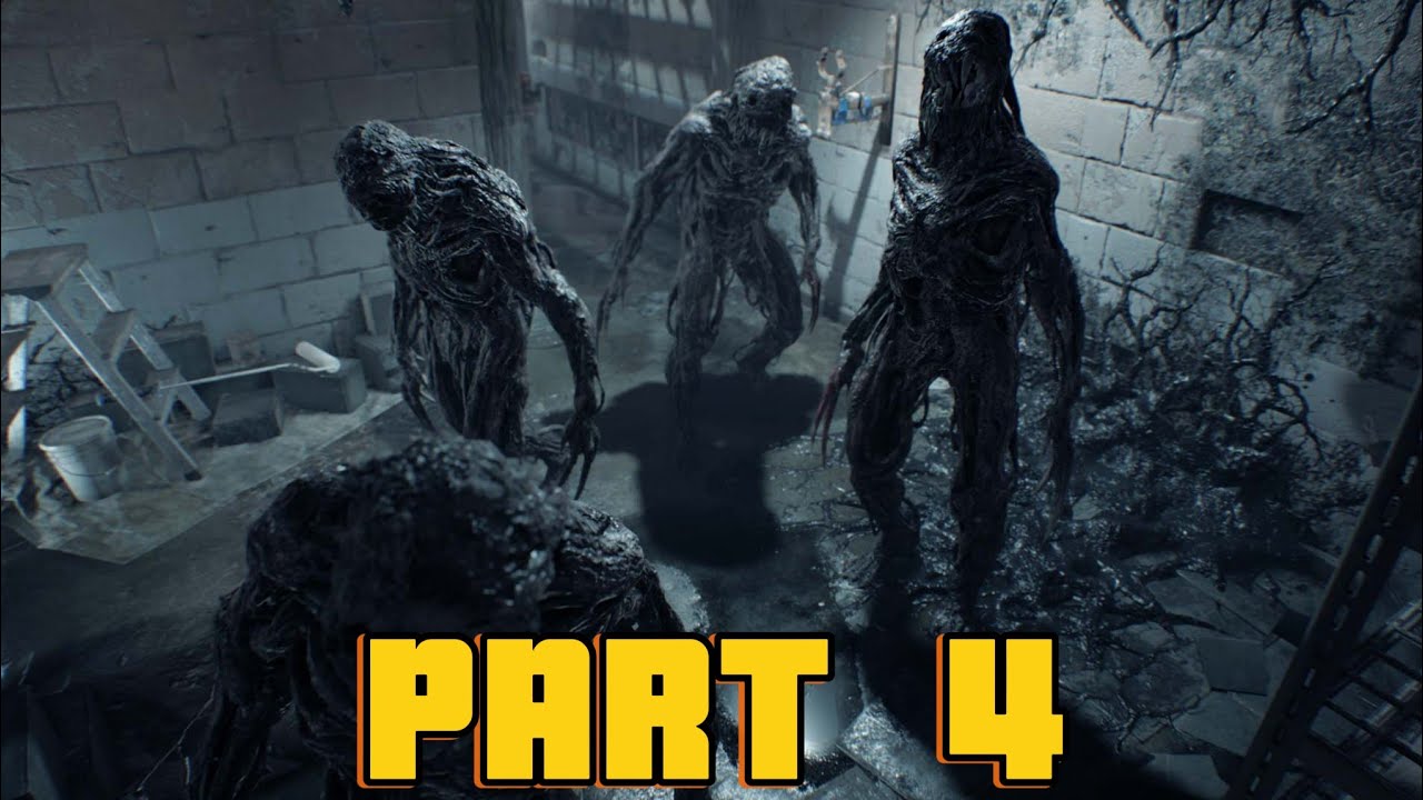 Resident Evil 7: Biohazard Playthrough Part 4 - BASEMENT (RE7) - YouTube