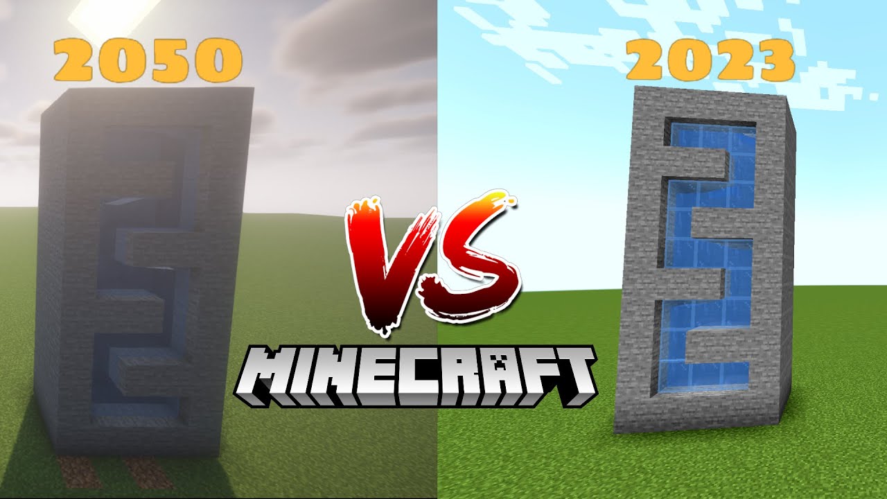 2050 vs 2023 Minecraft - YouTube