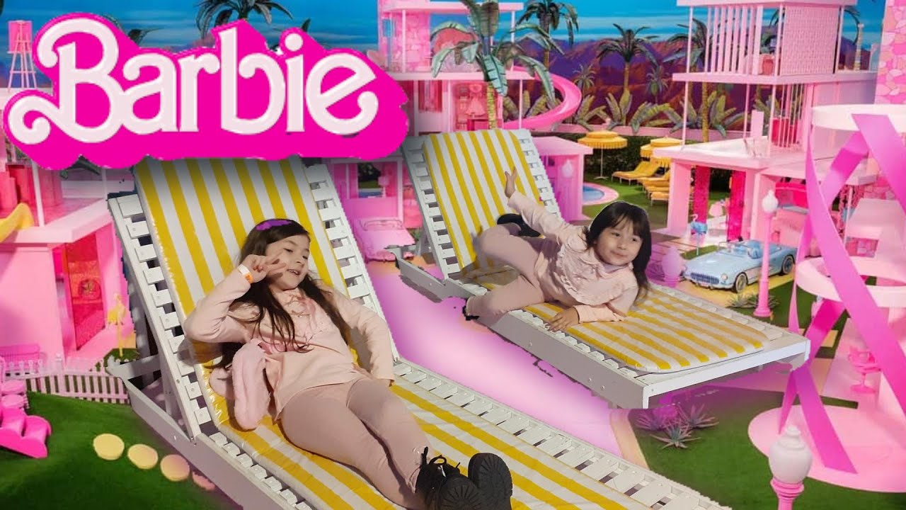 BARBIE DREAMHOUSE ADVENTURES ! CONHECENDO OS MELHORES CENÁRIOS DA CASA ...