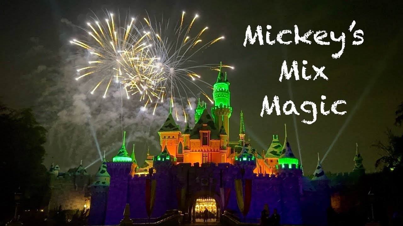 Mickey’s Mix Magic 2024 at Disneyland - YouTube