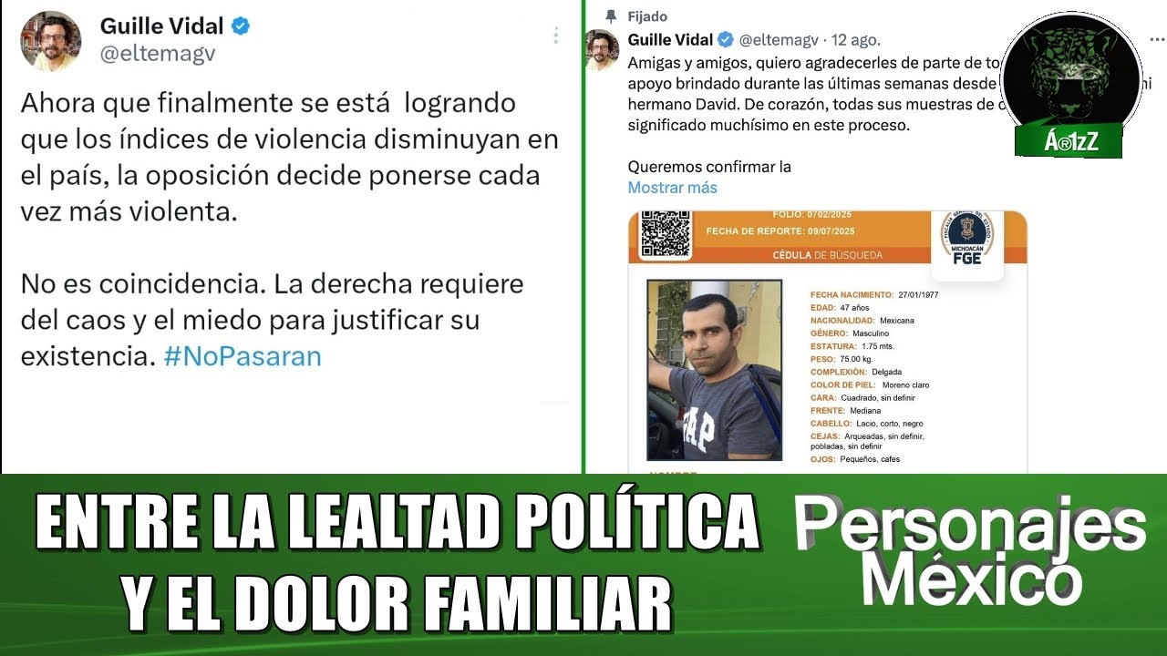Guille Vidal aplaude que las cifras de inseguridad “van a la baja”. De ...