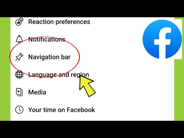Facebook Notification Bar