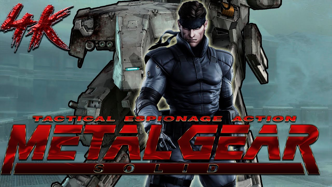 METAL GEAR SOLID (PS1) ''SOLID SNAKE'' 4K WALKTHROUGH/LONGPLAY 2021 ...