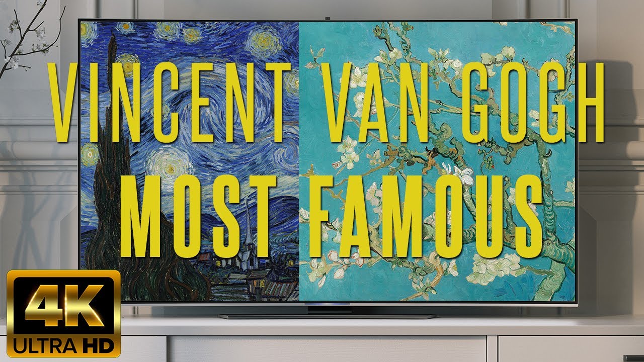 VAN GOGH's 15 MOST FAMOUS PAINTINGS | 4K ART SCREENSAVER | BEAUTIFUL ...