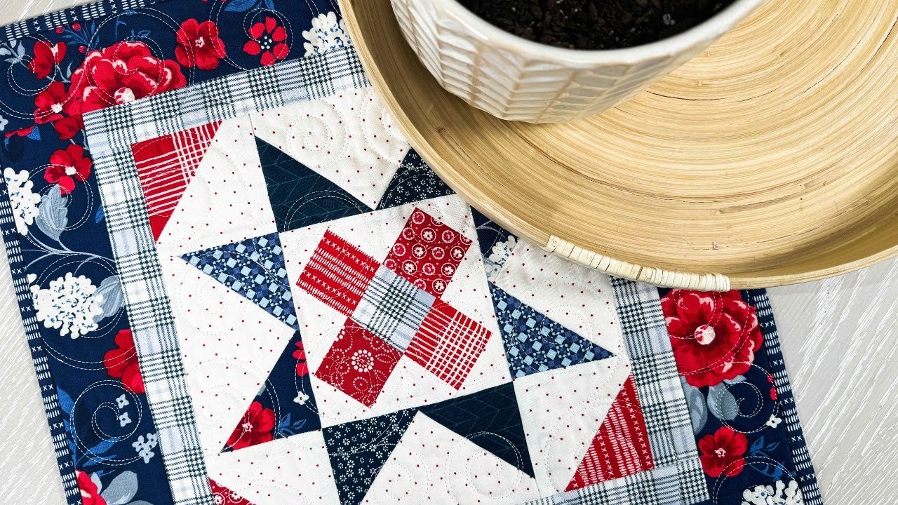 Sewing an Adorable Star Block – Three Things at Three! - YouTube