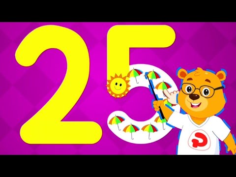 20 to 25 in Tracing Number Fun Learning - YouTube