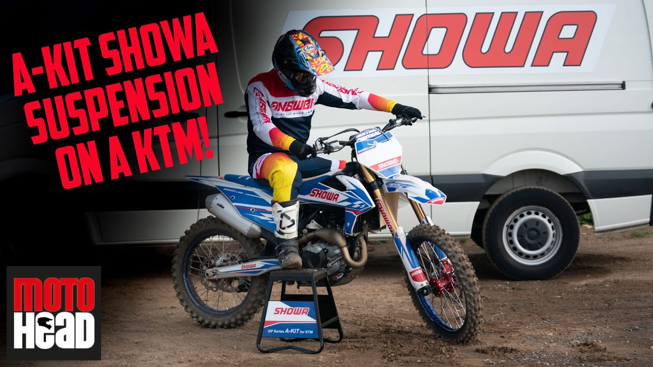 How good is factory Showa A kit suspension? We try it... on a KTM ...