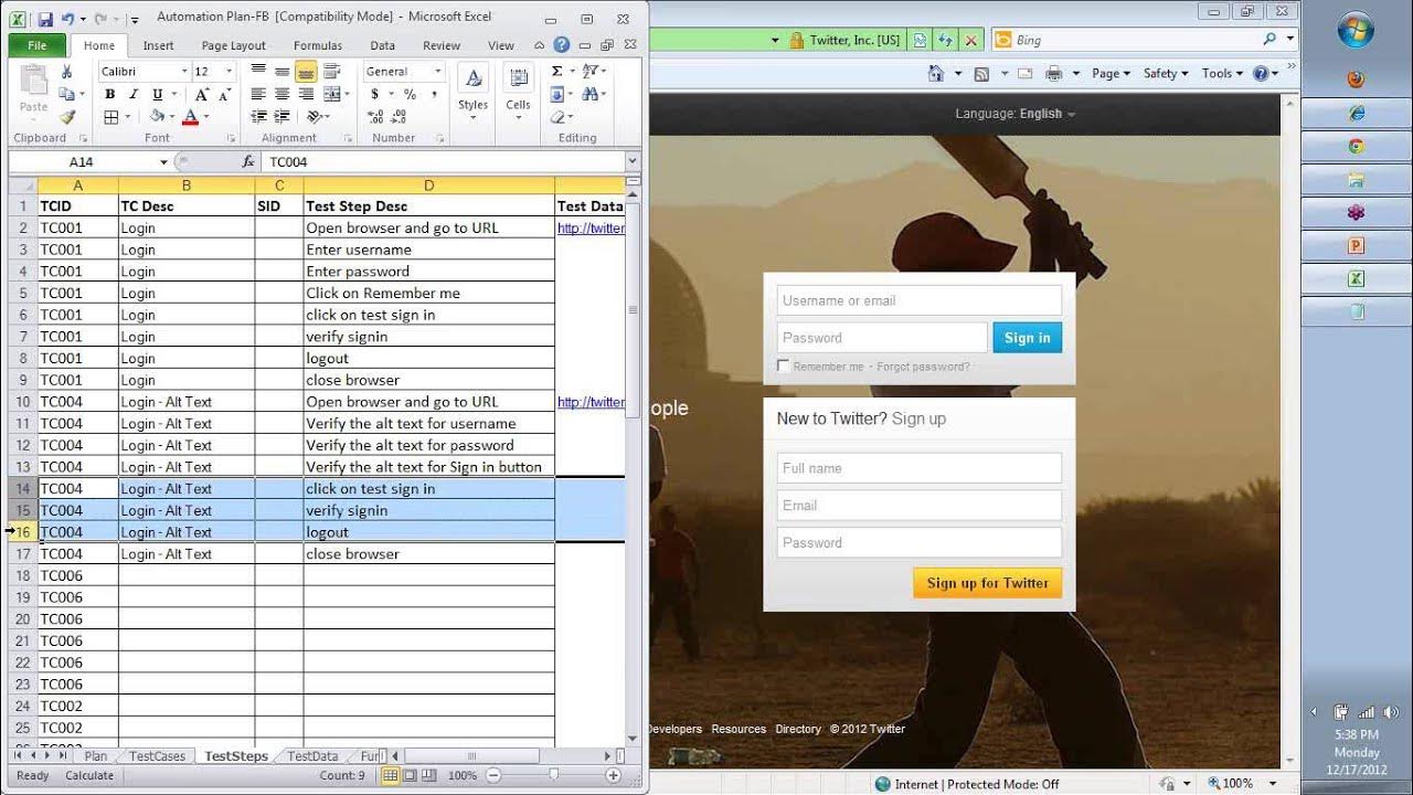 Keyword Driven Framework using QTP - How to develop a Keyword Driven ...