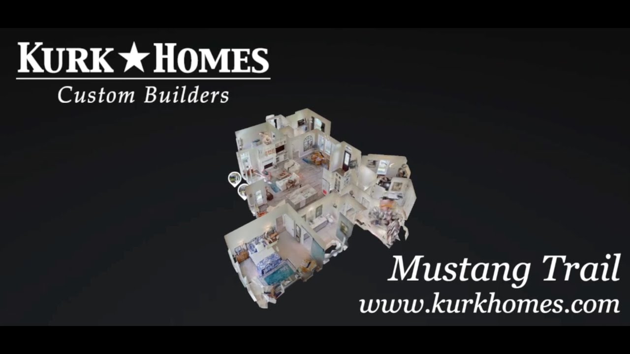 Tour the Beautiful Mustang Trail Floor Plan by Kurk Homes Custom Home ...