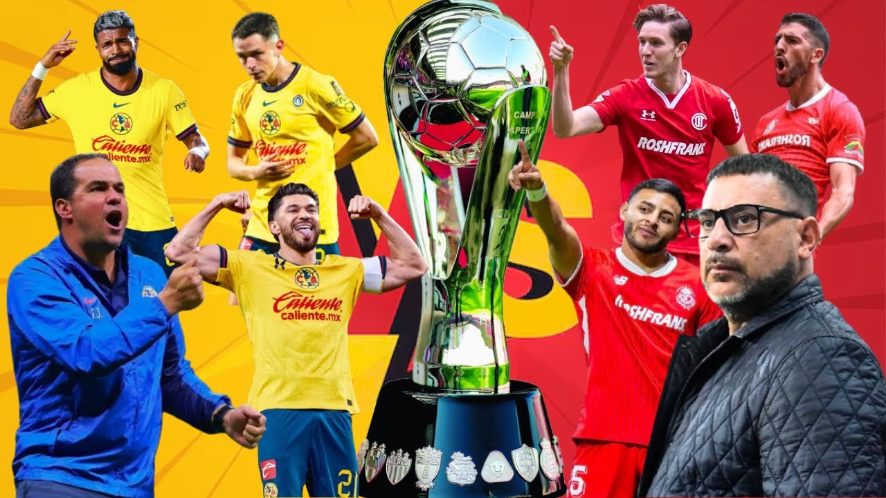 ¡América vs Toluca en la Gran Final 2025! ¿Quién ganará? EN VIVO - YouTube