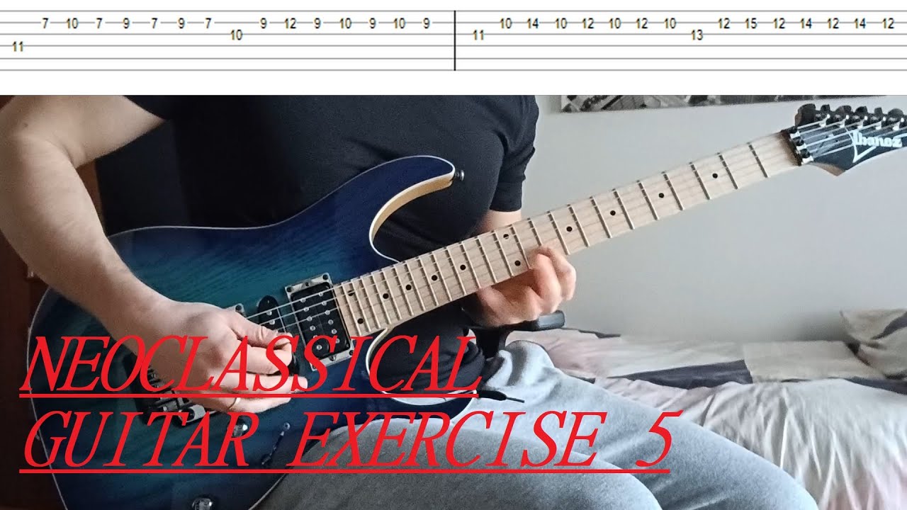 Neoclassical Guitar Exercise 5 (TAB) - YouTube