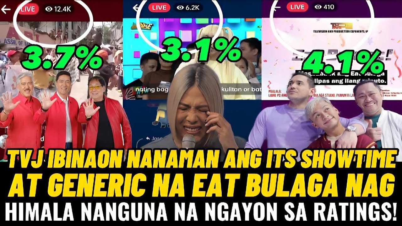 TVJ IBINAON NANAMAN ANG ITS SHOWTIME AT GENERIC NA EAT BULAGA NAGHIMALA ...