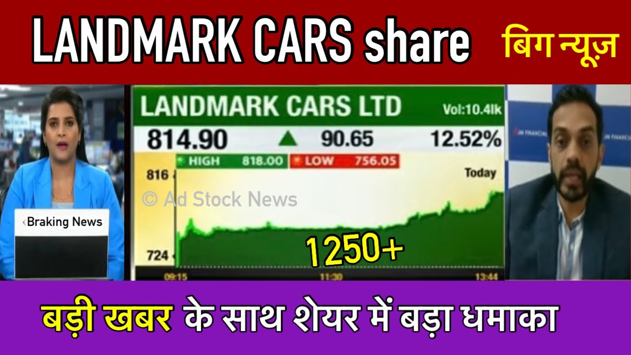 LANDMARK CARS share latest news | Landmark cars share news today - YouTube