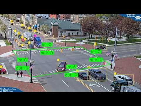 Car counting using yolov8 and supervision - YouTube